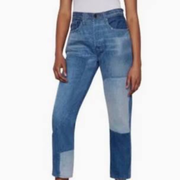 Frame Denim | Jeans | Frame Le Original Landa Mix Patchwork Jeans ...